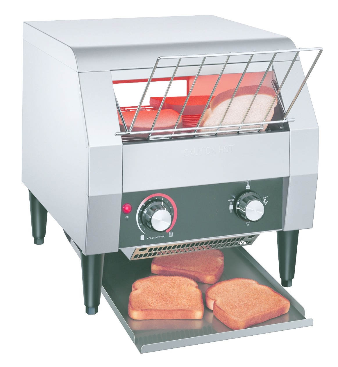 Diamond Toaster | Lopendeband | 6 Sneden p/min | 2kW | 368x416x387(h)mm