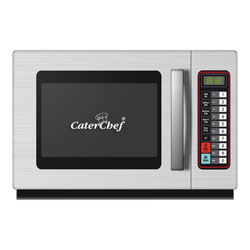 CaterChef Magnetron 3200W/34L | 2,1kW | 3 vermogens en ontdooistand ...