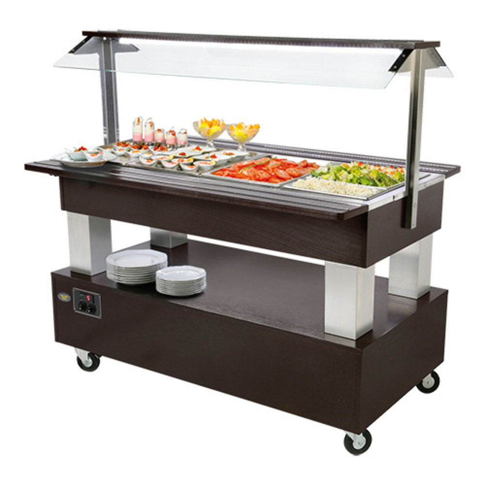 Roller Grill Buffet/salade-bar (cap.4xGN1/1) | 500W | Standaard ...