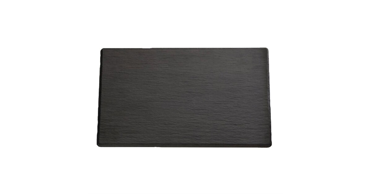 APS Melamine schaal leisteen look 1/2GN