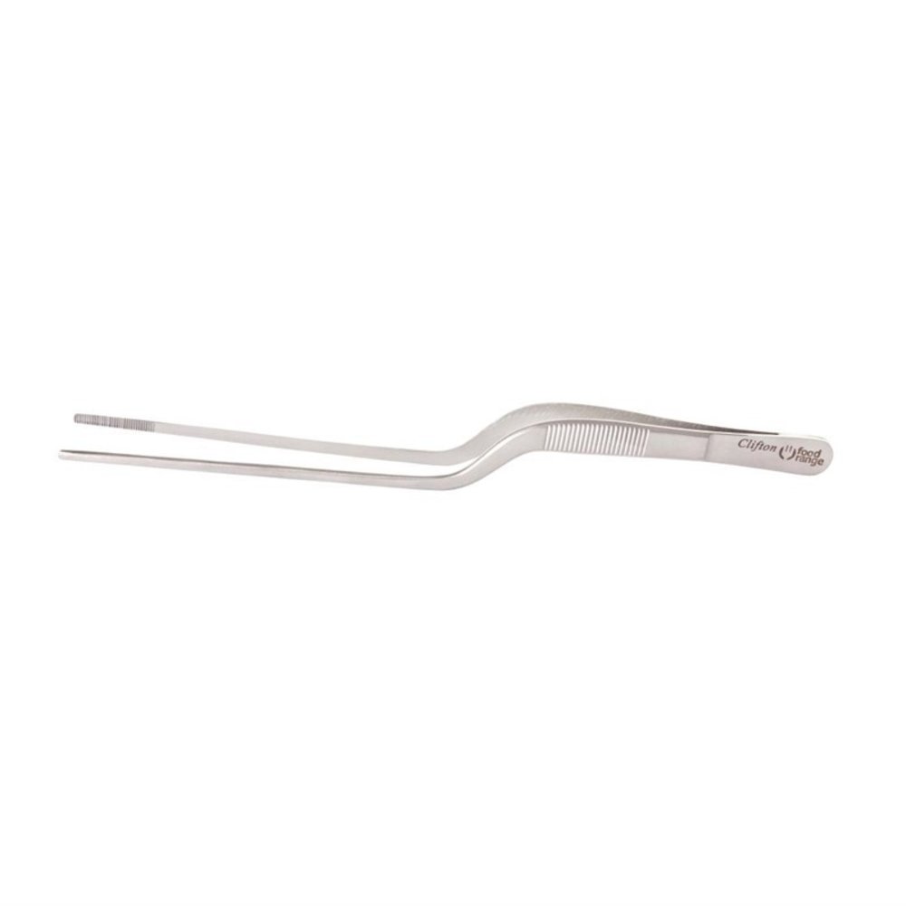 Gastronoble Sushi pincet RVS met ronde punt | 20cm