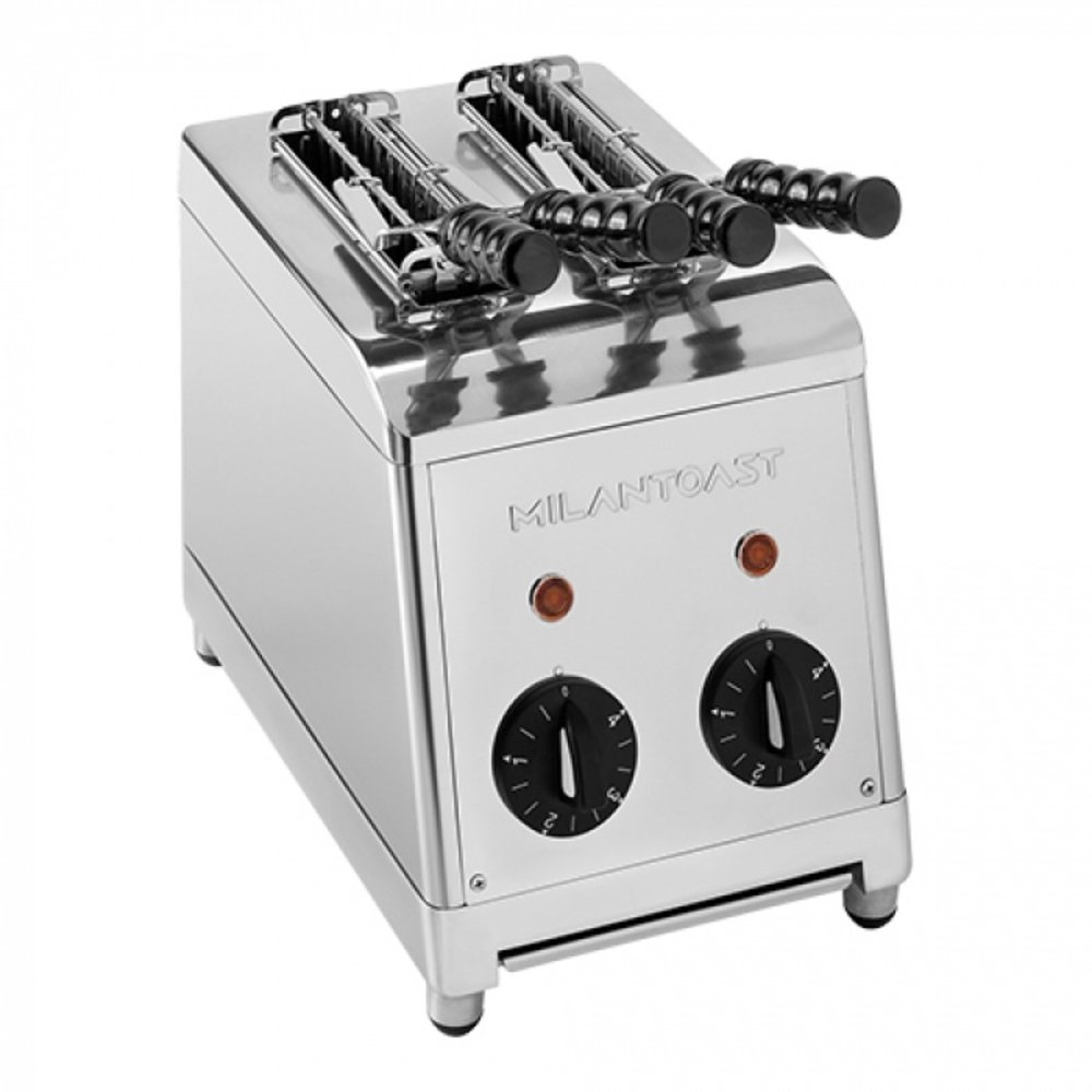 MilanToast Tosti-apparaat (cap.2st.) | 230V | 180x300x300(h)mm