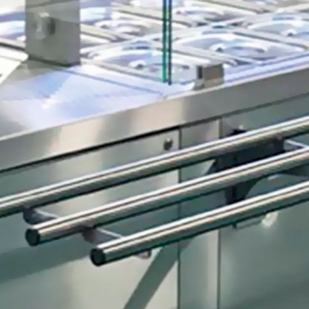 Inomak Dienblad Geleider | RVS | 1790mm - Horecagemak