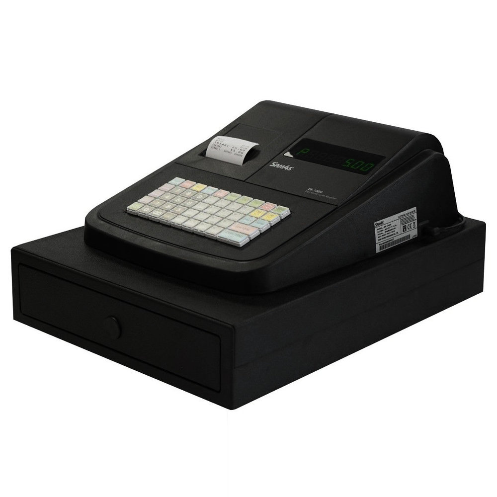 SAM4S Kassa | ER-180U Small | 16 Preset-Toetsen | 1-Regeldisplays ...