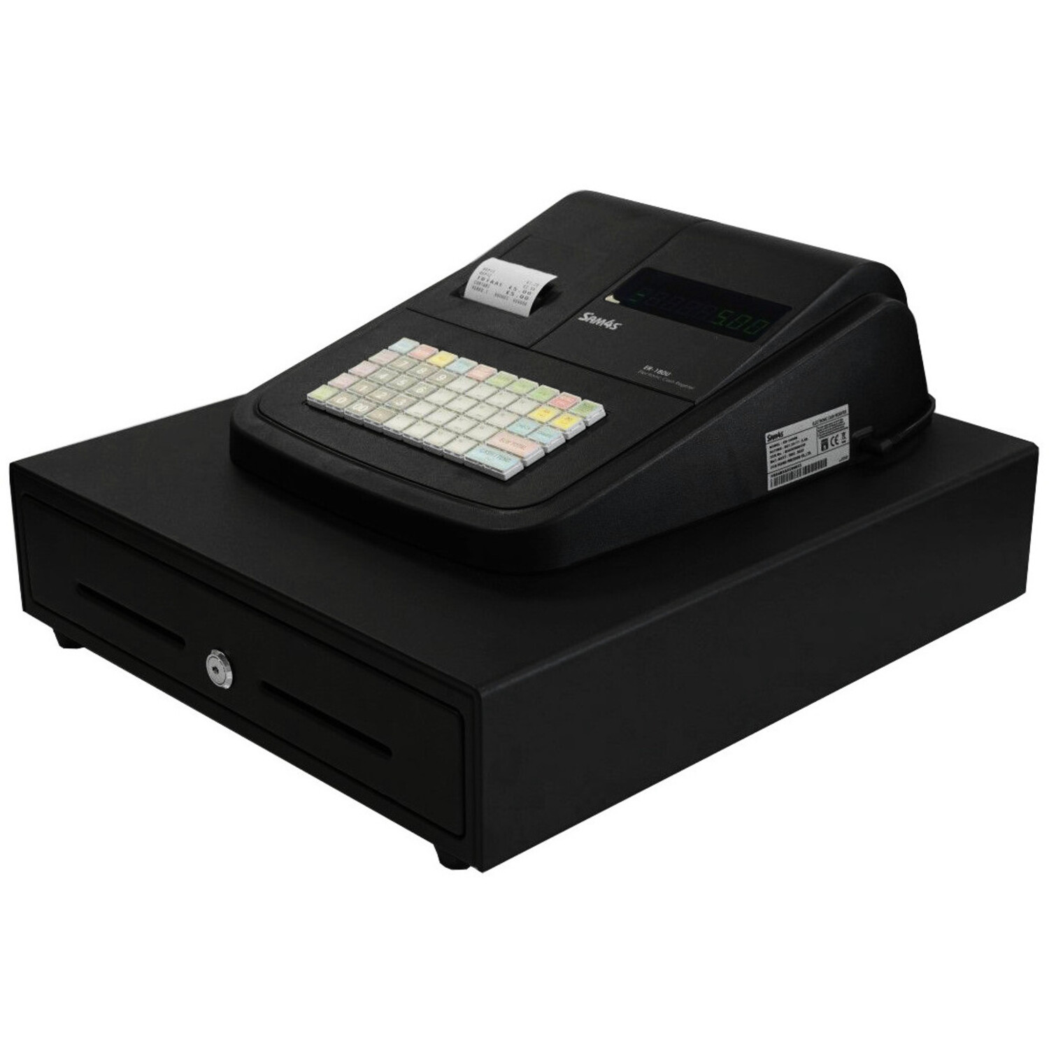 SAM4S Kassa | ER-180U | 16 Preset-Toetsen | 1-Regeldisplays ...