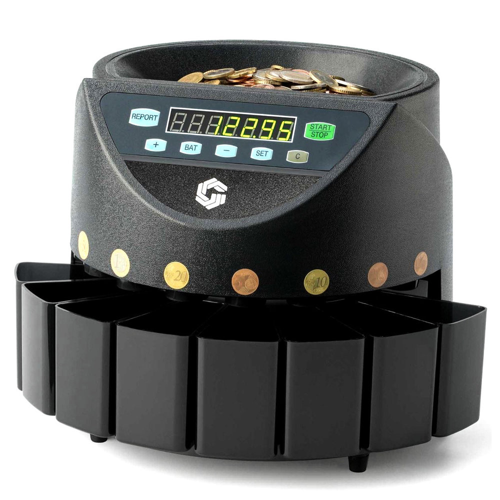 CashMeister Munttelmachine | SERIE 270 | 250/min | Invoer 400 / Opvang ...