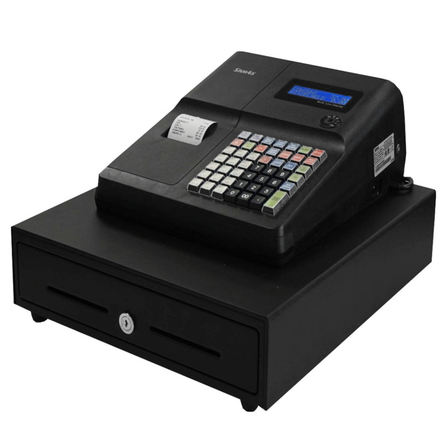 SAM4S Kassa | ER-260BEJ | 12 Preset-Toetsen | 2-Regeldisplays ...