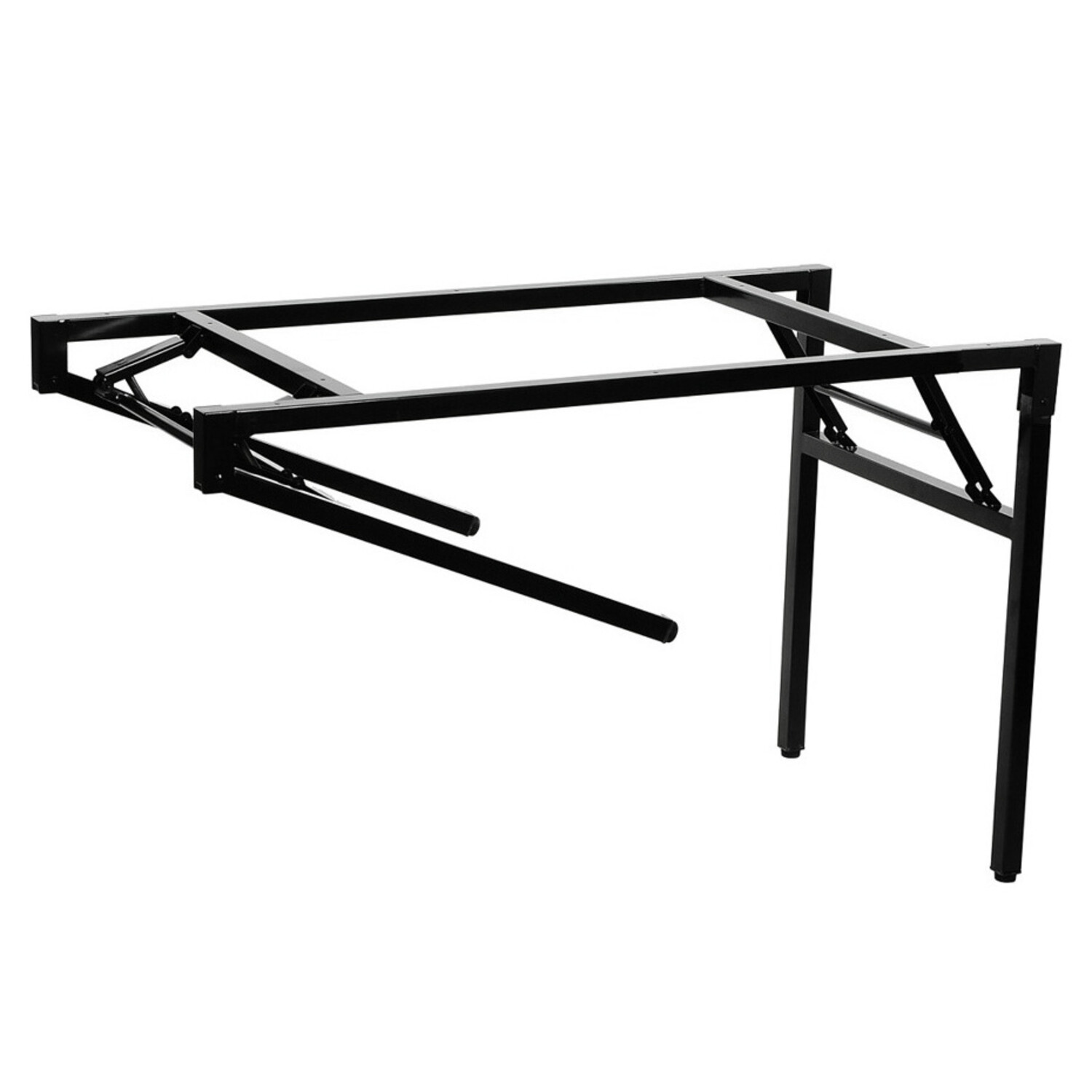 Luxus Inklapbaar Tafelonderstel | ORIGAMI | Metaal | Zwart ...