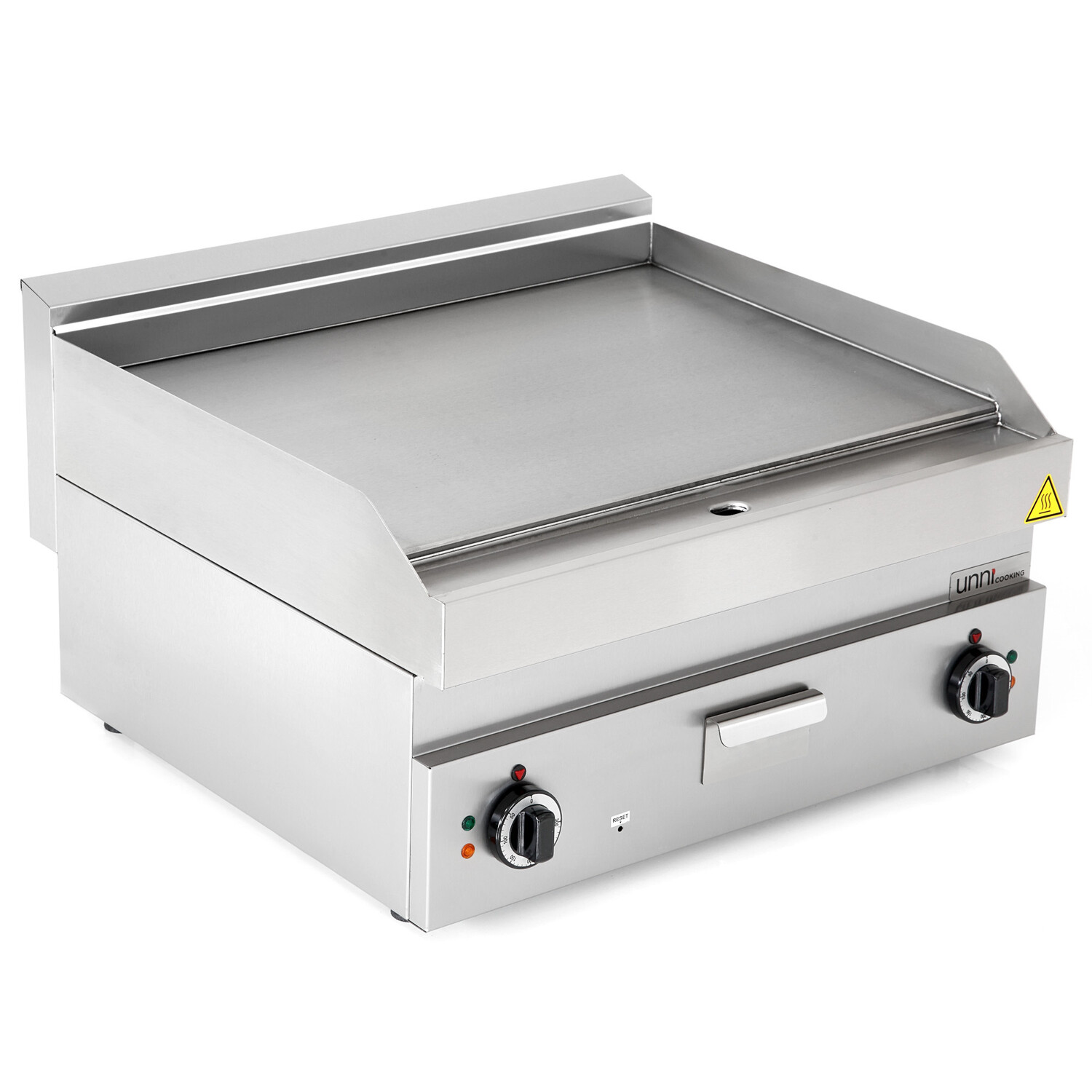 UNNI-COOKING Bak-/Grillplaat | 650 SERIE | Elektrisch | Glad Oppervlak ...