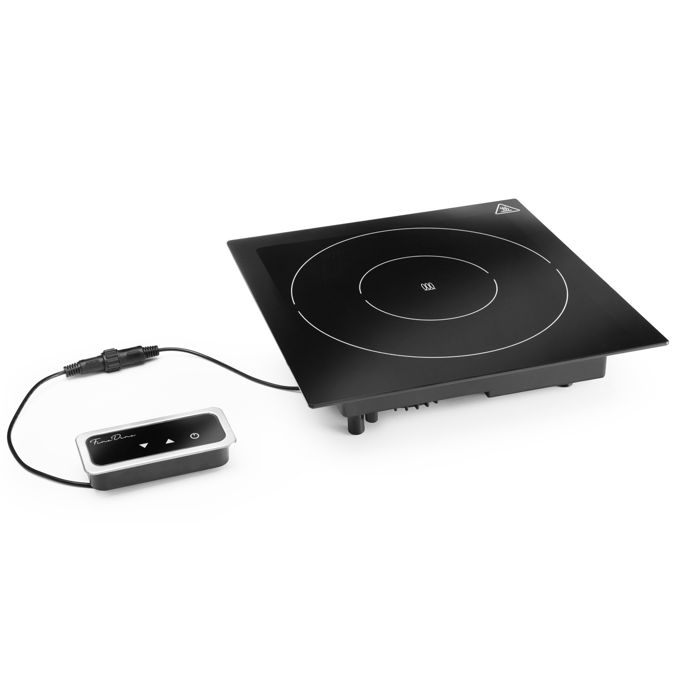 HENDI Inductiekookplaat | KitchenLine | Inbouwmodel | 1 Kookpunt | 1kW ...