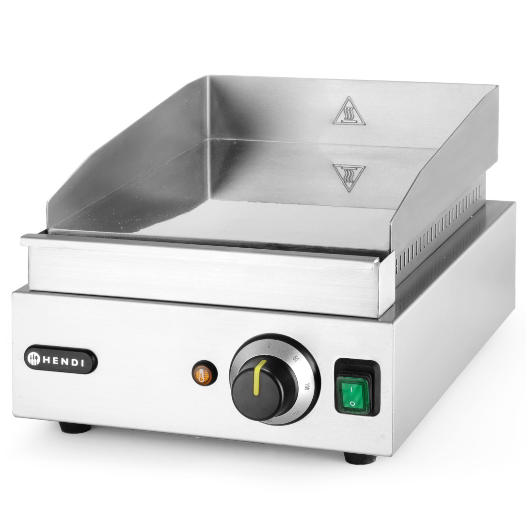 HENDI Bak-/Grillplaat | ProfiLine | Elektrisch | Glad Oppervlak 330x270 ...