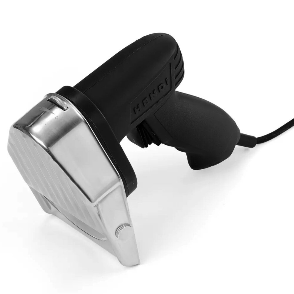 HENDI Döner-/Kebabmes | RVS Mes (Ø100mm) | 2.600TPM | Incl. Slijpsteen ...