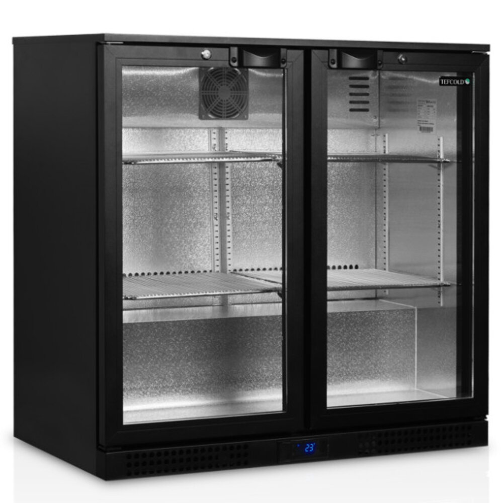 Tefcold Barkoelkast | SERIE BA | Energiezuinig | 190L | Zwart | +2°C ...
