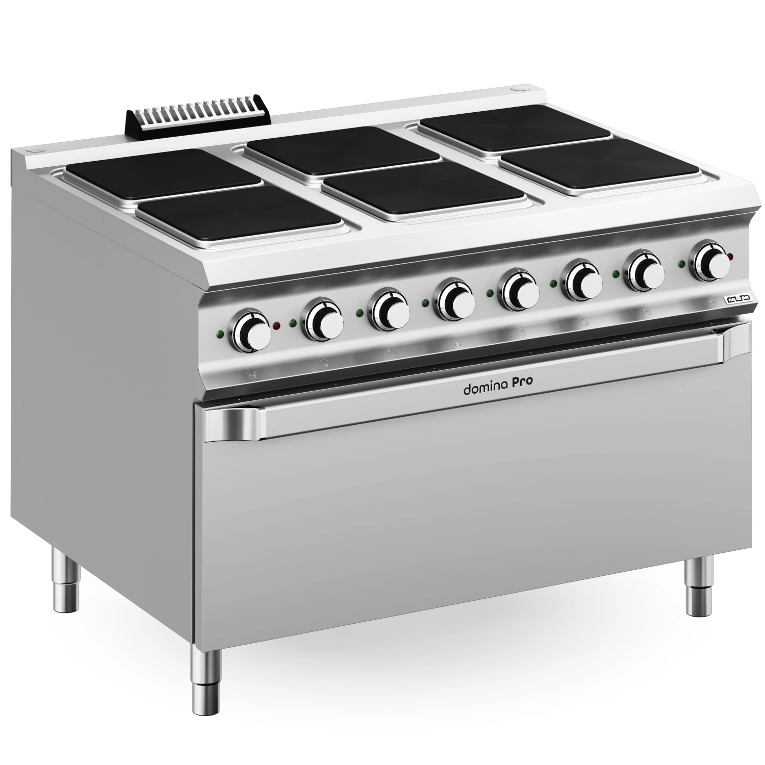 MBM Fornuis + Maxi Oven | DOMINA PRO 900 | Elektrisch | 6 Kookpunten ...