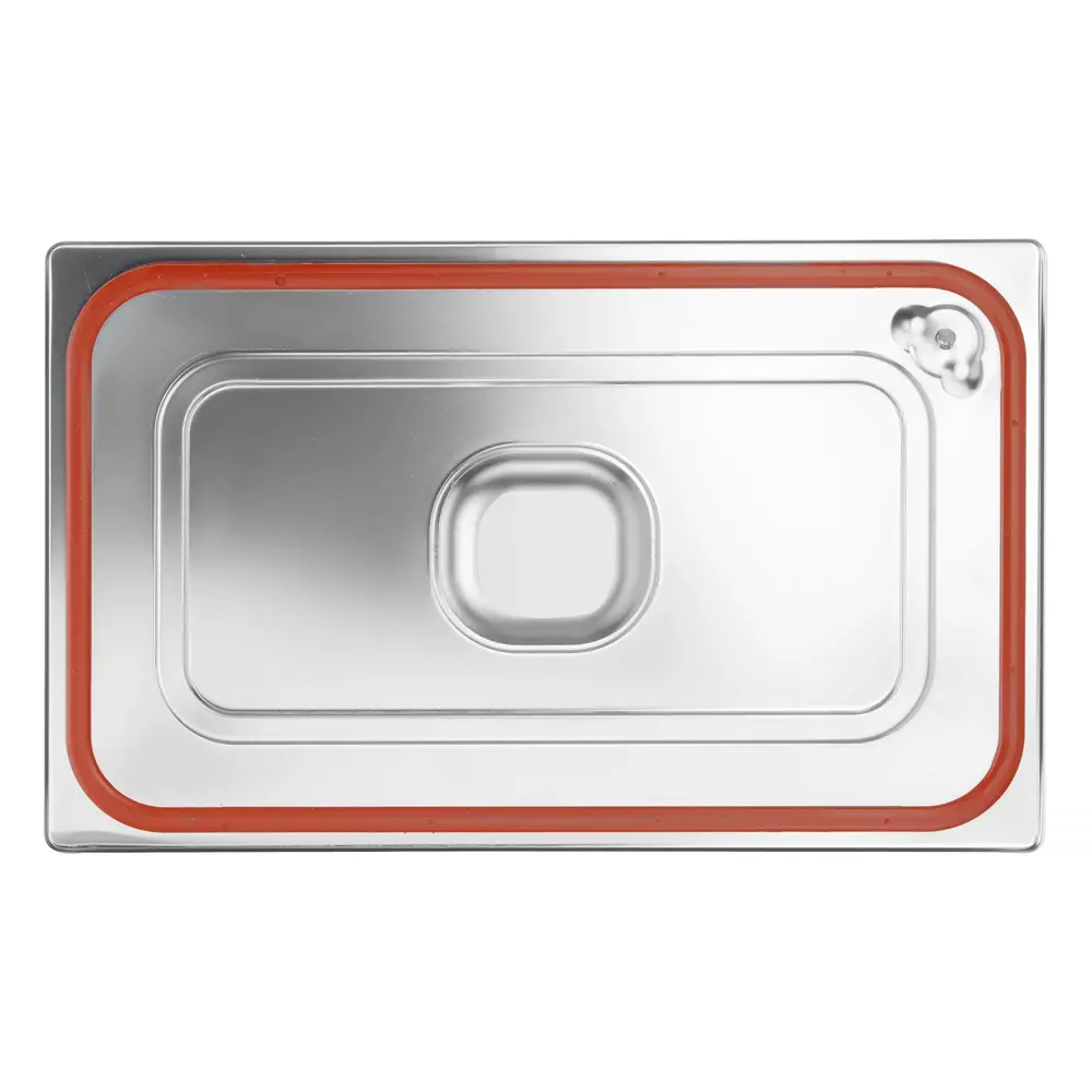 HENDI GN-Deksel | ProfiLine | RVS | 1/3 GN | Handgreep | Luchtdicht ...