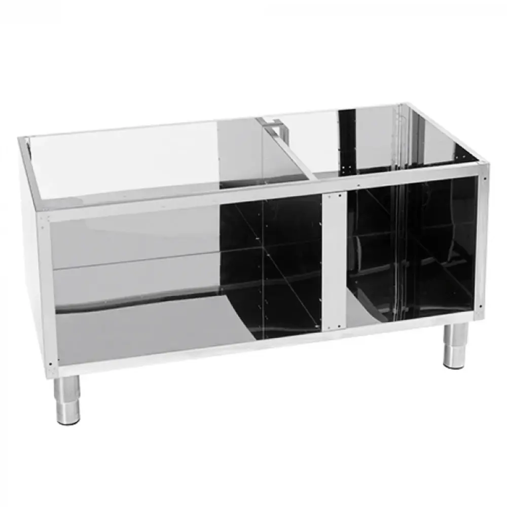 Modular Onderstel | FUN 650 | RVS | Open Kast | 1100x540x570(h)mm ...