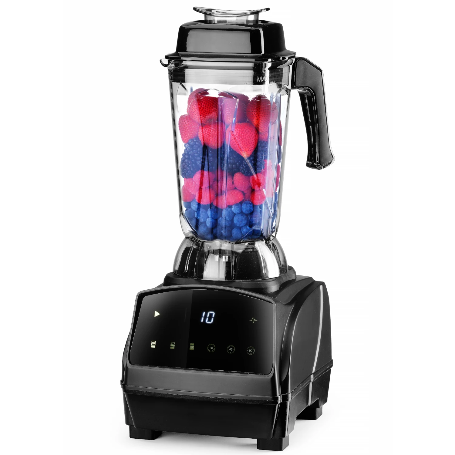 HENDI Blender | 2.5L | 3 Snelheden (8.350-24.800RPM) | 1.68kW (230V ...