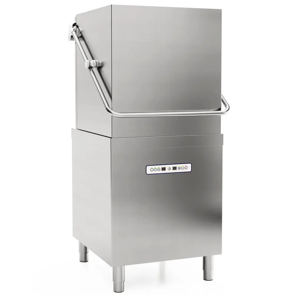 WALO Doorschuifvaatwasser | EASY | Mand 500x500 | Afvoerpomp | Zeeppomp | Naglanspomp | 400V ...