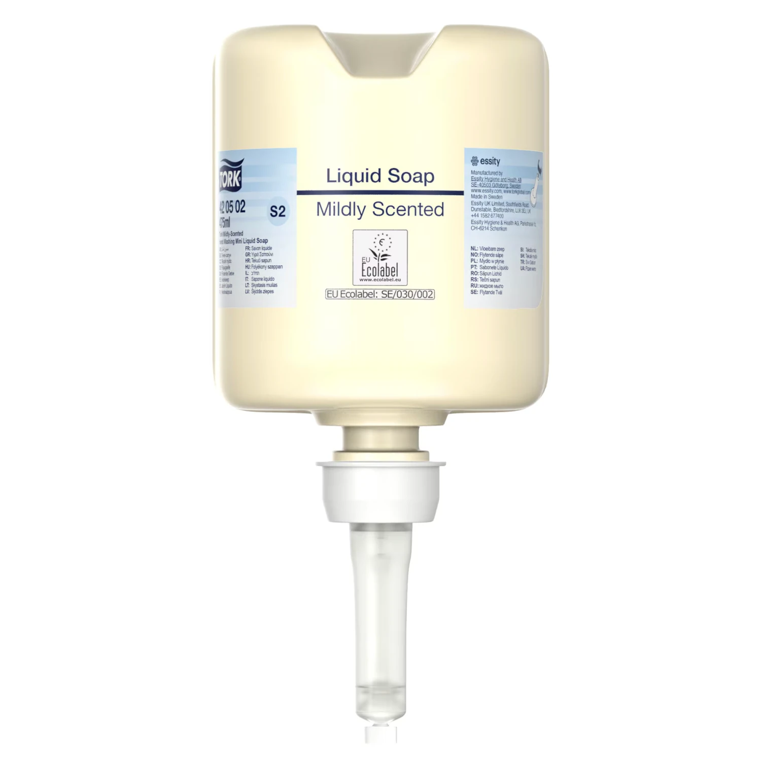 Tork Handzeep Navulling (Mini) | 475ml | Vloeibaar (Parelmoer) | Mild ...