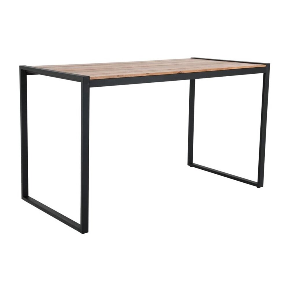 Bolero Statafel | Hout/Staal | Acaciahout Blad | Zwart Frame | In ...