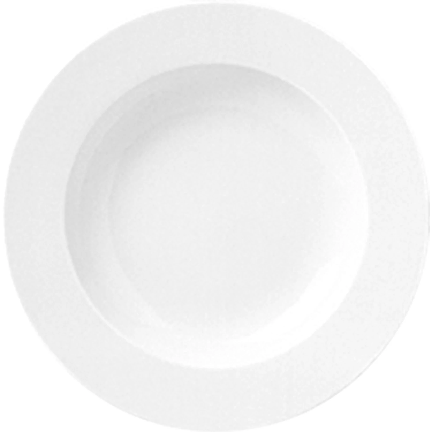 Gural Diepe Borden | DELTA | Porselein | Wit | 12 Stuks | Ø230x35(h)mm ...