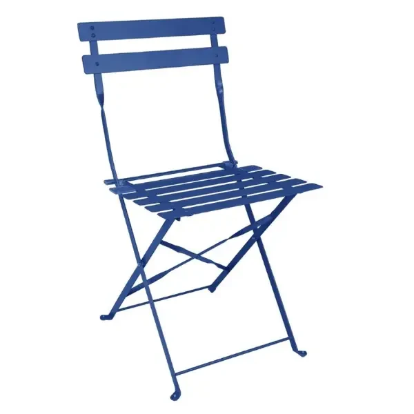Bolero Opklapbare Stoelen | PERTH | Staal | Marine Blue | In-/Outdoor ...