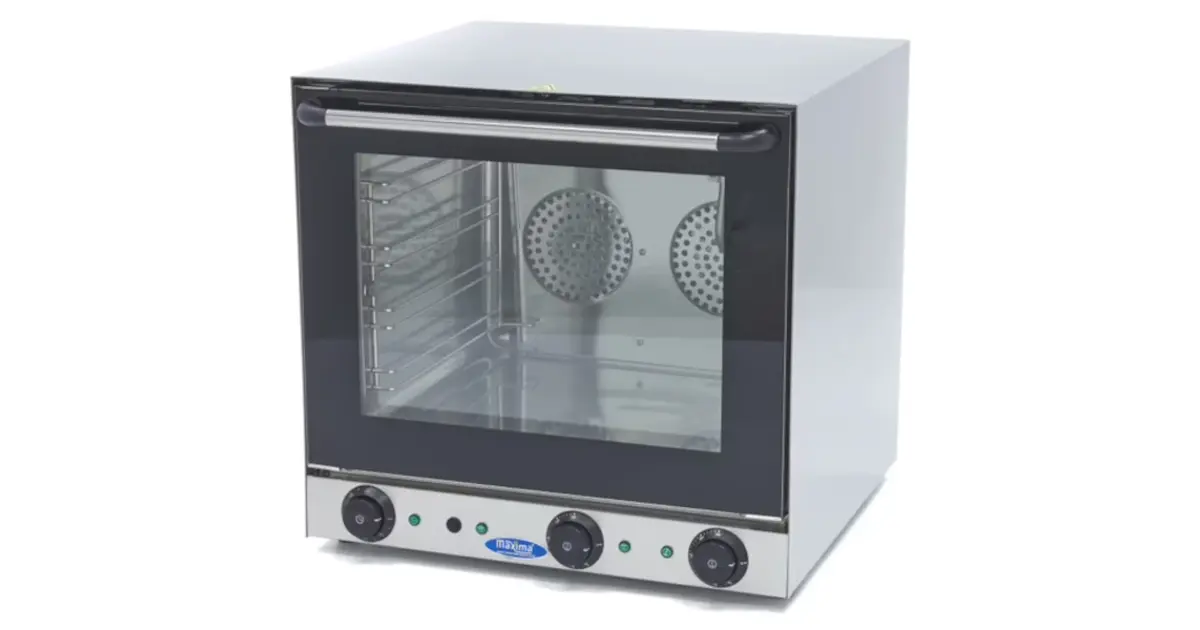 Maxima Heteluchtoven | 4 Niveaus (435x315) | Elektrisch | 0°C/300°C | 2 ...