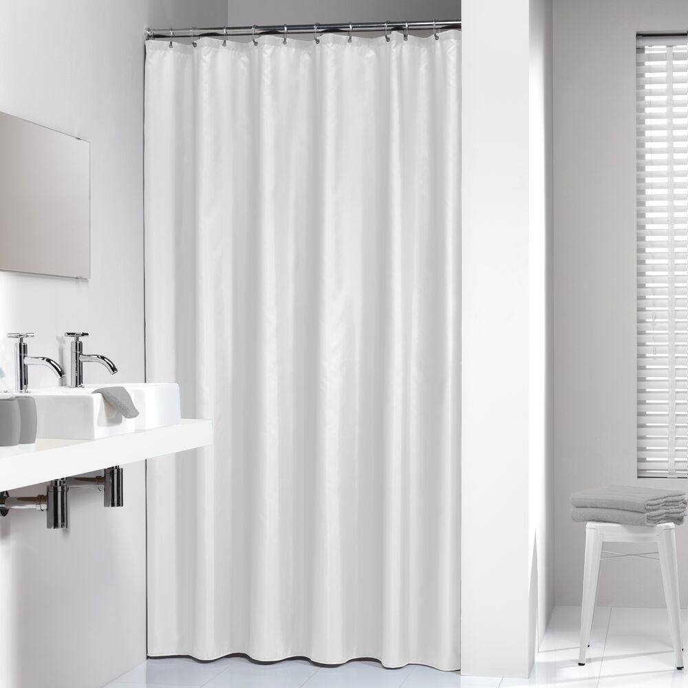Sealskin Madeira Douchegordijn Polyester 180x200 cm Wit - Badmatten.nl