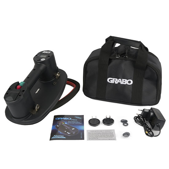 Nemo Grabo Pro in Tas Compleet inclusief Accu en Lader - PH Tegeltechniek