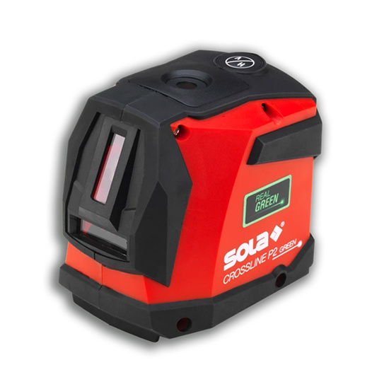 Sola Lijnlaser Crossline P2 Green geleverd inclusief Koffer - PHT