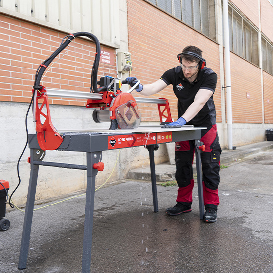 Rubi DC-250 Python 1200 Tegelzaagmachine - PH Tegeltechniek