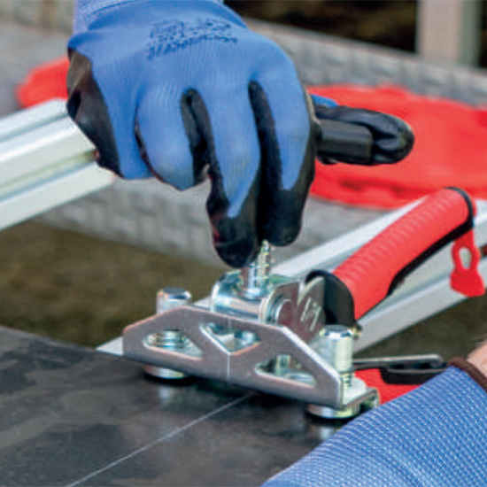 Rubi Slab Cutter Inclusief 3 Geleider Rails - PH Tegeltechniek