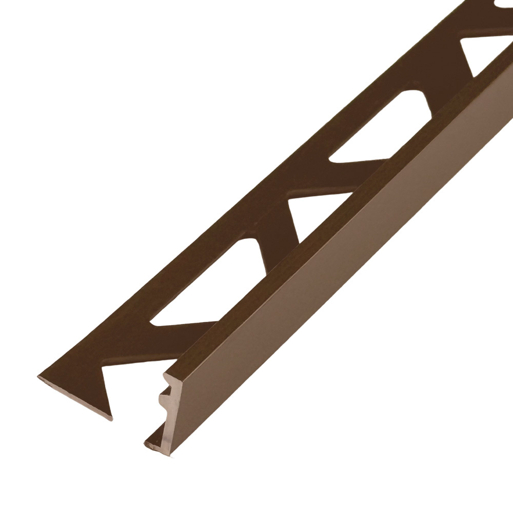 Tegelprofiel brons 11mm, 270cm - Bescherming en stijl met bronzen ...