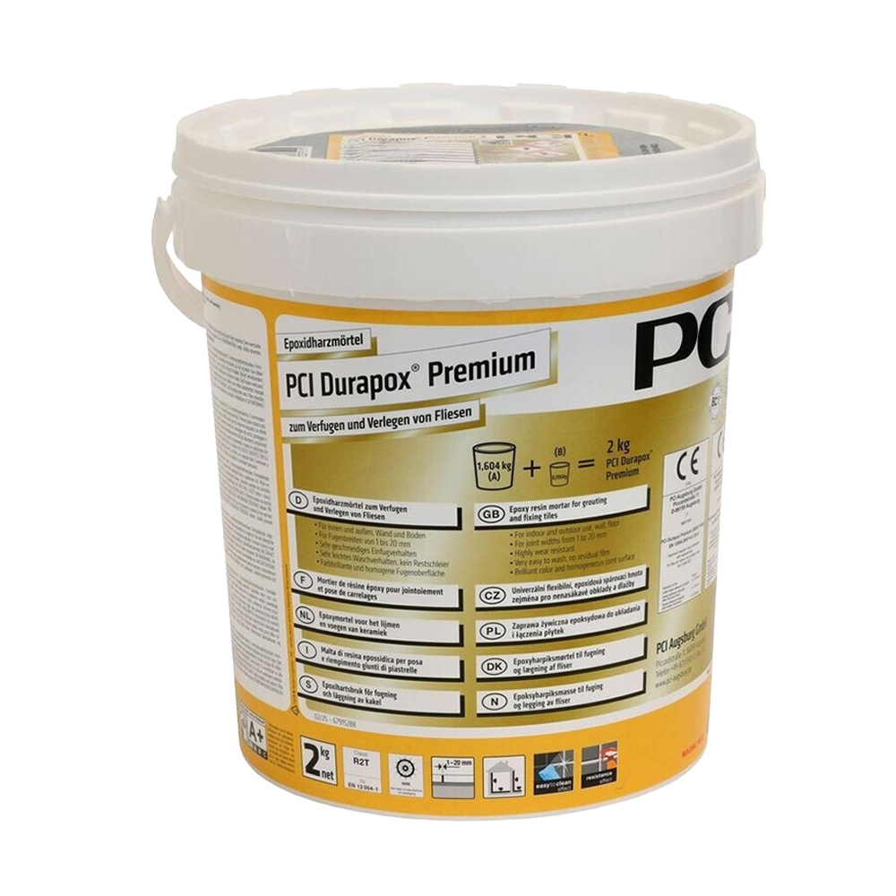 PCI Durapox Premium Nr. 01 Wit 2 kg. 2 Epoxy voegmiddel - PH Tegeltechniek