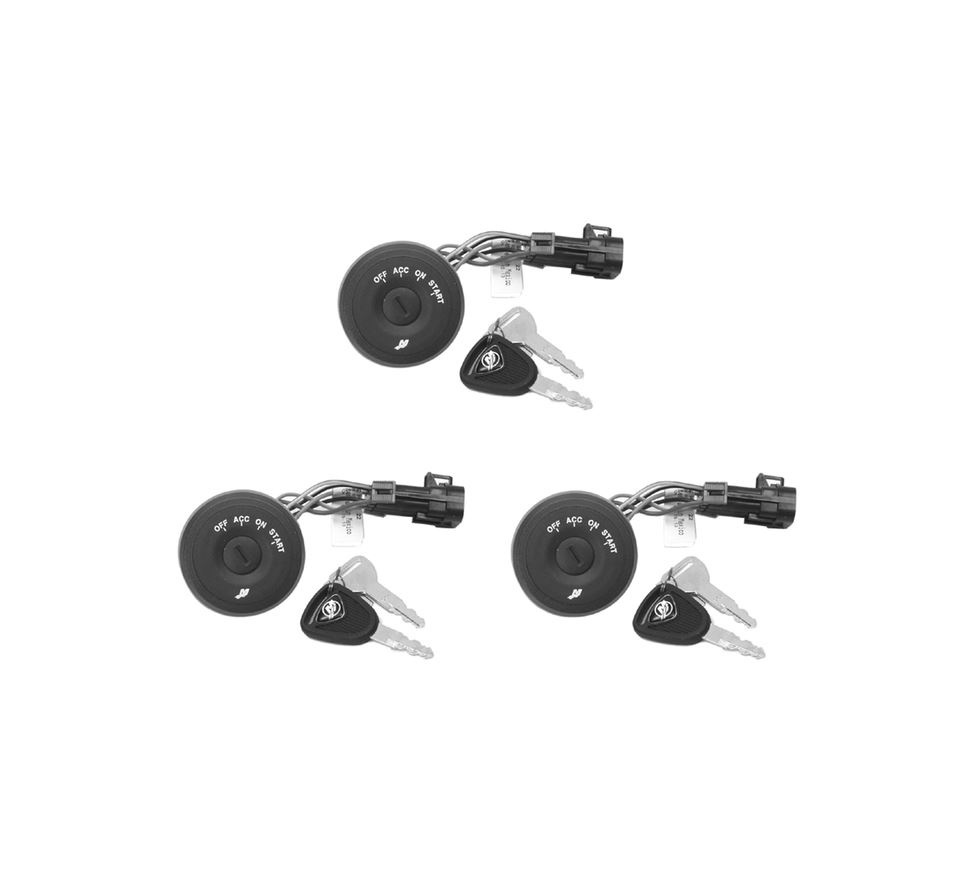 Mercury Key Switch Kit - 4 Position Matched Keys-Triples (893353A05 ...