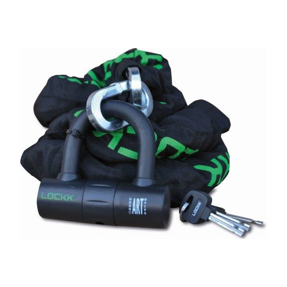 Lockk Chain Lock with loop 2,5 mtr ART-4 + Padlock (195306004 ...