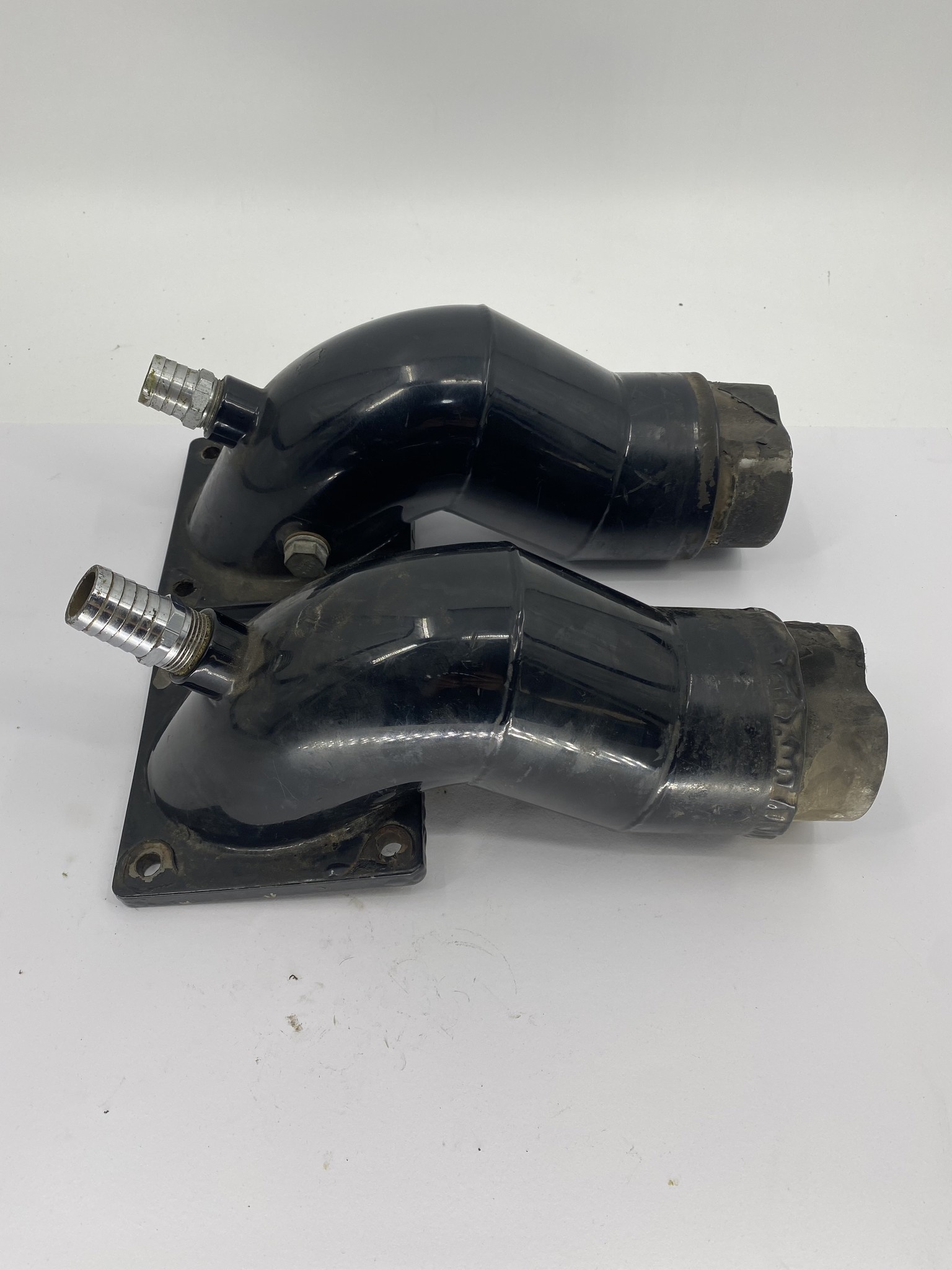 USED: 100% Good: MerCruiser Racing Exhaust riser set L+R - Allesmarine.de