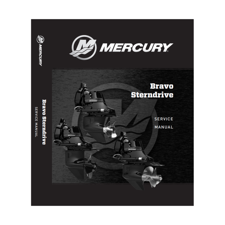 Mercruiser Bravo Sterndrive Service manual (8M0185811) - Allesmarine.de