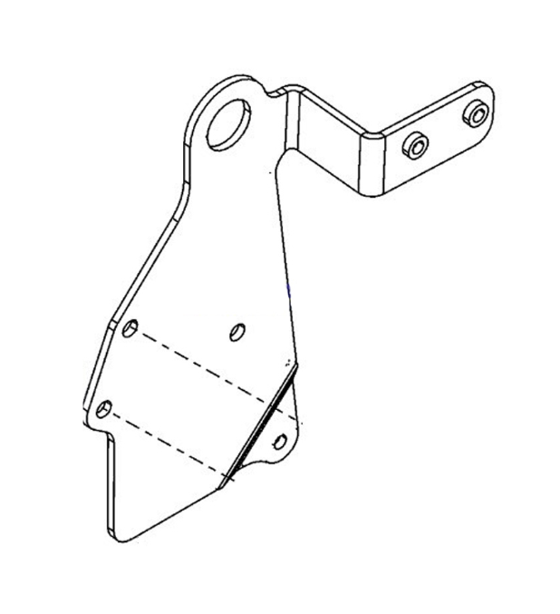 MerCruiser Alternator and Lifting Eye Bracket [V-Drive] (8645582 ...