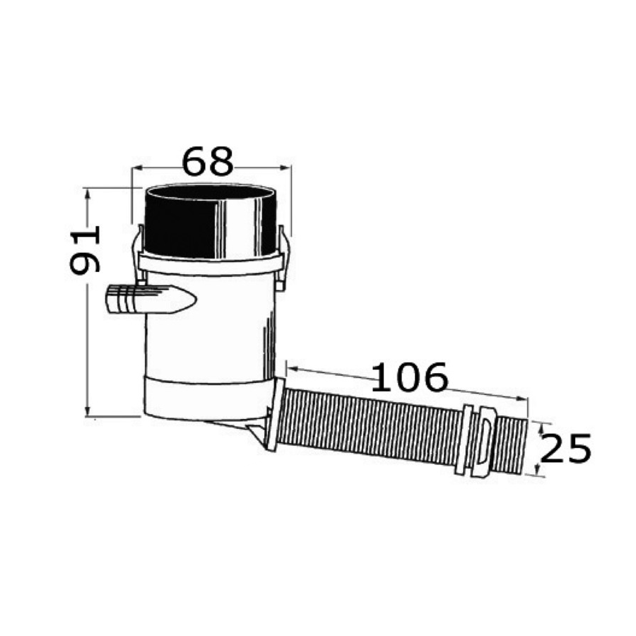 RULE Pro-Series Submersible Aerator Pump for Livewell Tanks ...