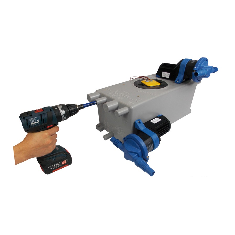 Whale Waste Water Tank with Built-in Sensor - Allesmarine.de