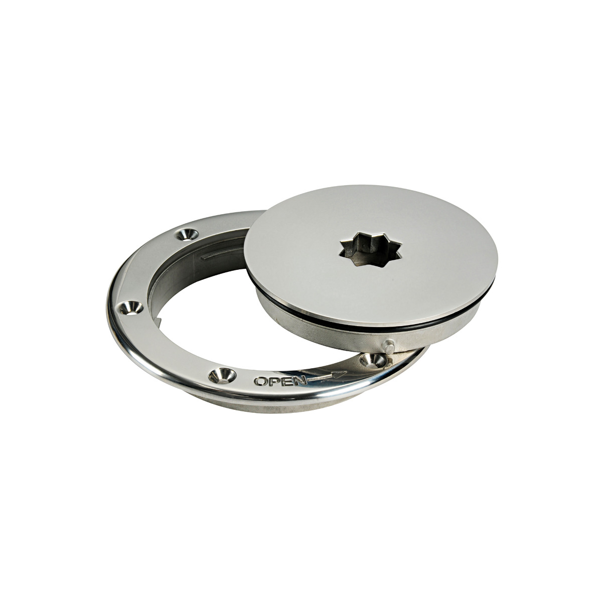 Watertight inspection hatch with quick opening - Allesmarine.de