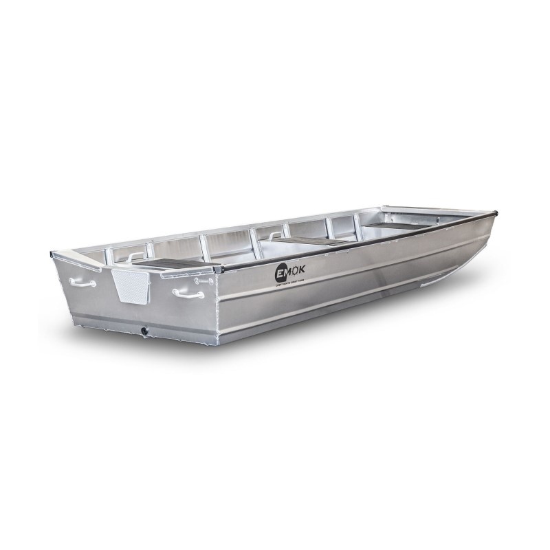 Aluminium-Flachbodenboot EMOK PRO J360 - Allesmarine.de