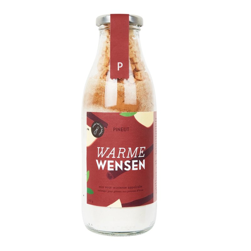 Pineut Pineut: "Warme wensen" appel kaneel cake