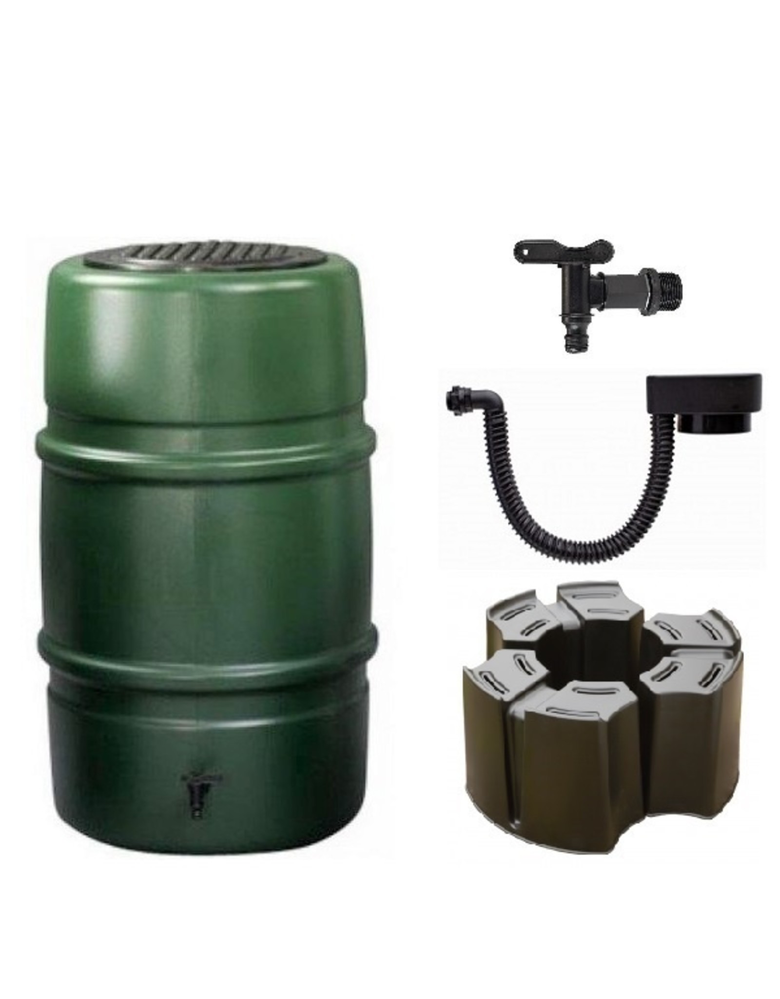 Regenton Groen 227 Liter - Luxe - Thuistuinieren.nl