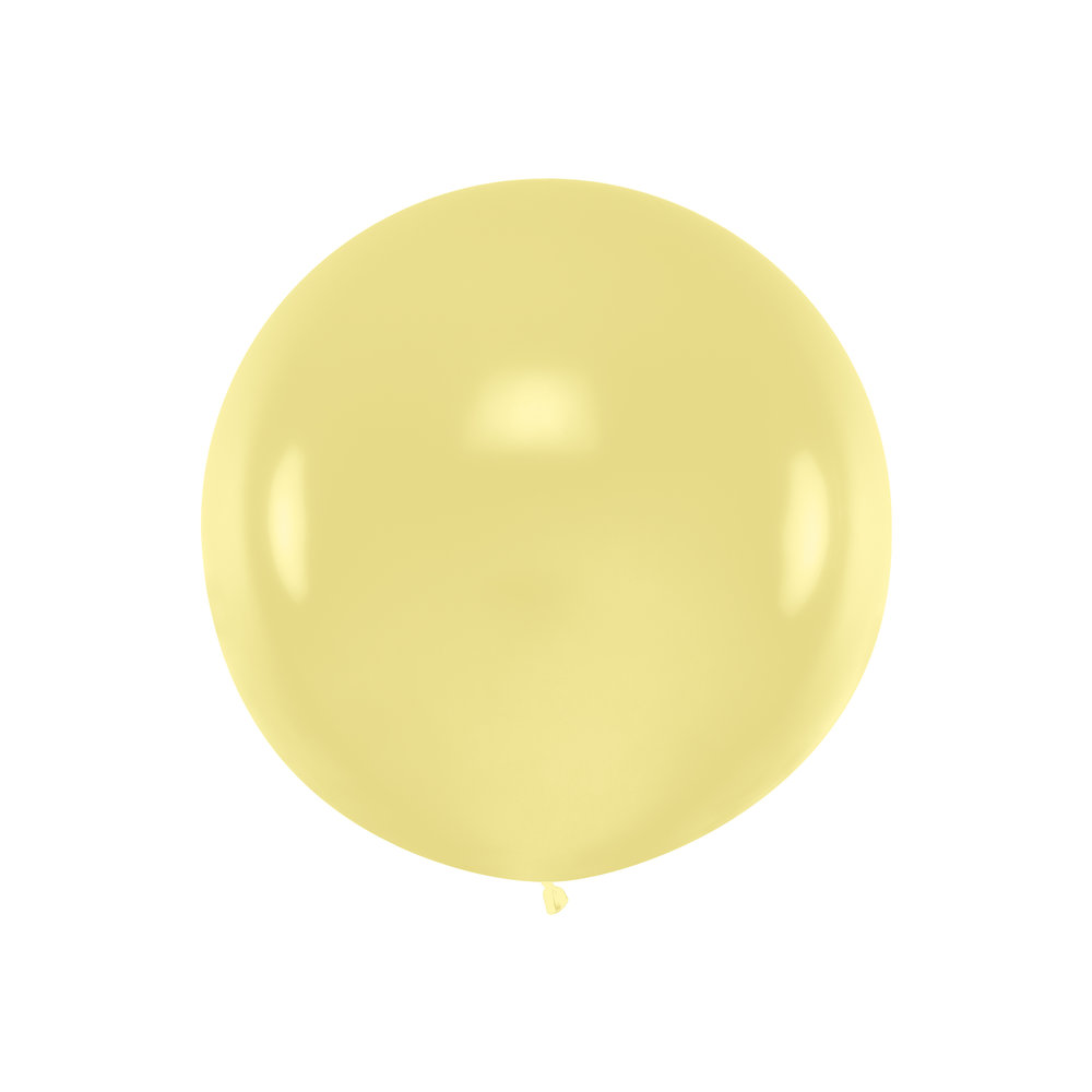 Mega ballon metallic cream 1M - Jetjes & Jobjes