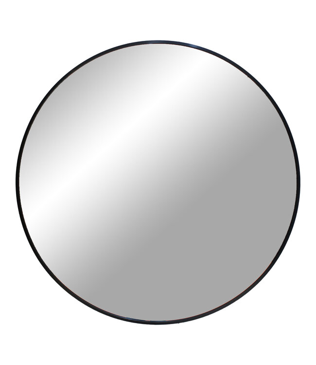 Miroir rond noir Rosie Ø80 cm - DIMEHOUSE