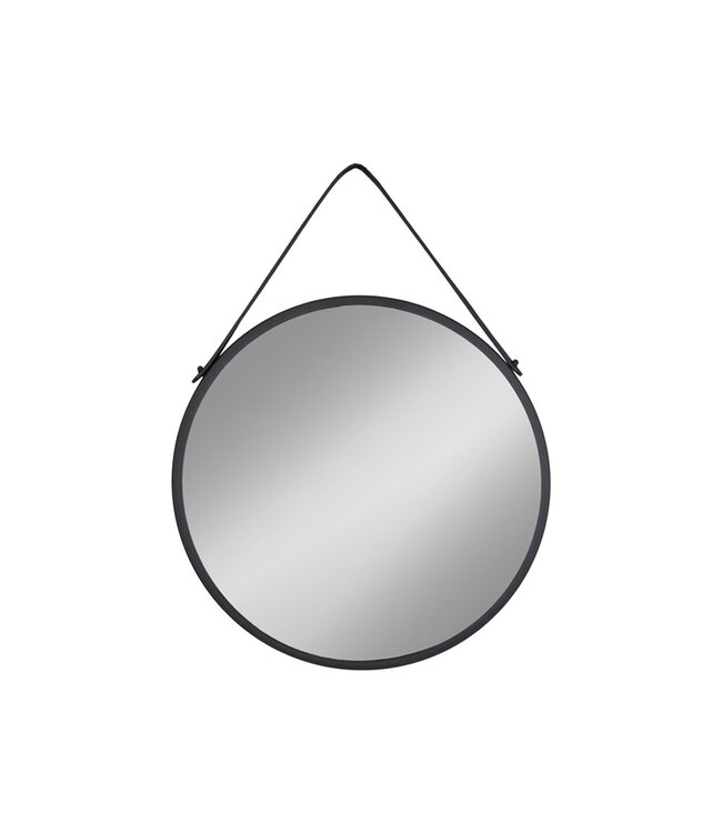 Miroir rond noir River Ø38 cm - DIMEHOUSE