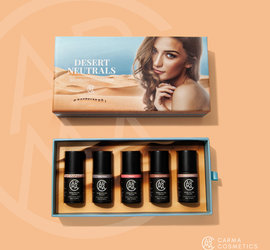 CARMA Cosmetics Desert Neutrals Gelpolish Collection in Color Box ...