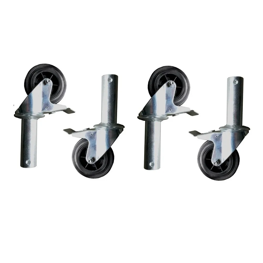 Foldable scaffolding wheel 100 mm | Steco Steigers